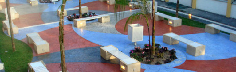 Concreto de color, así se usa y se coloca - A la Obra Maestros